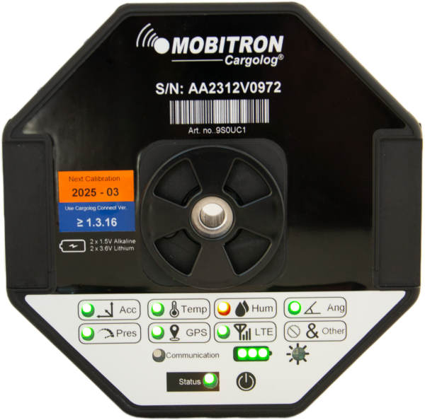 Impact Recorder For Power Transformer