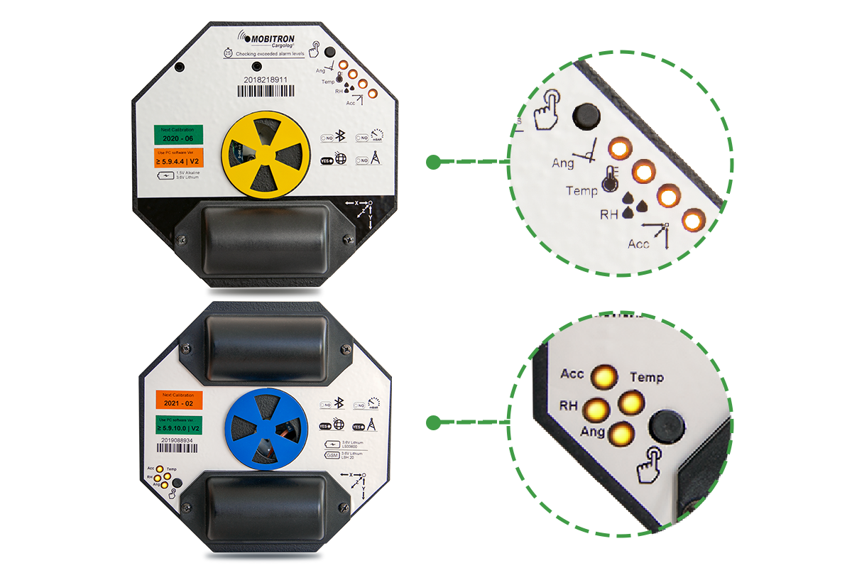 Led function modes - Mobitron